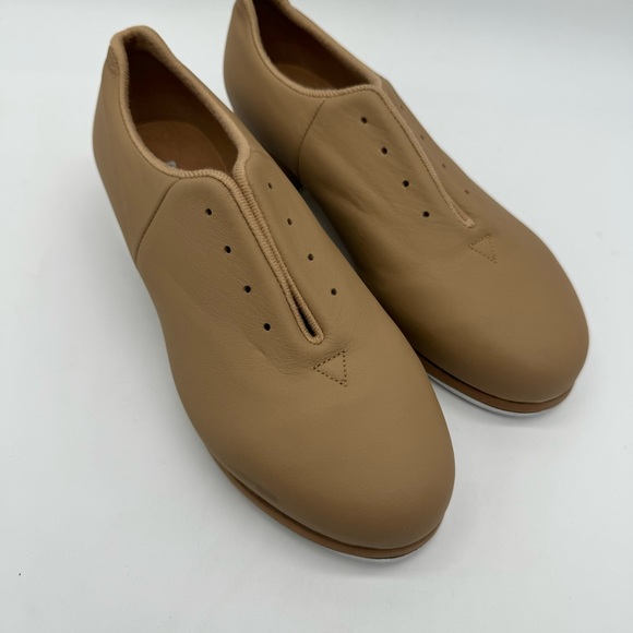 Bloch | Shoes | Nwot Bloch Mega Tan Genuine Soft Leather Lace Up Tap ...